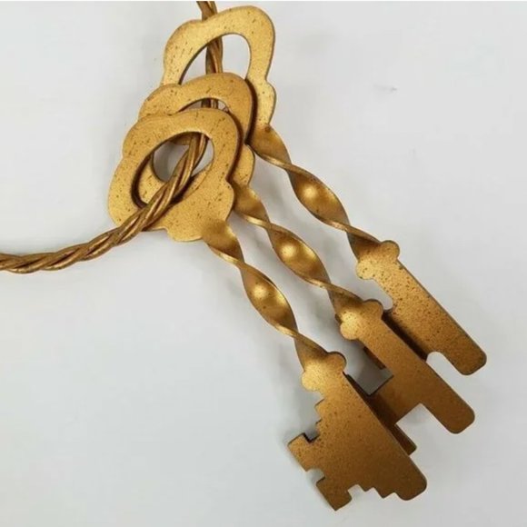 Unbranded | Accents | 3 Oversize Jailer Cell Decorative Iron Skeleton ...